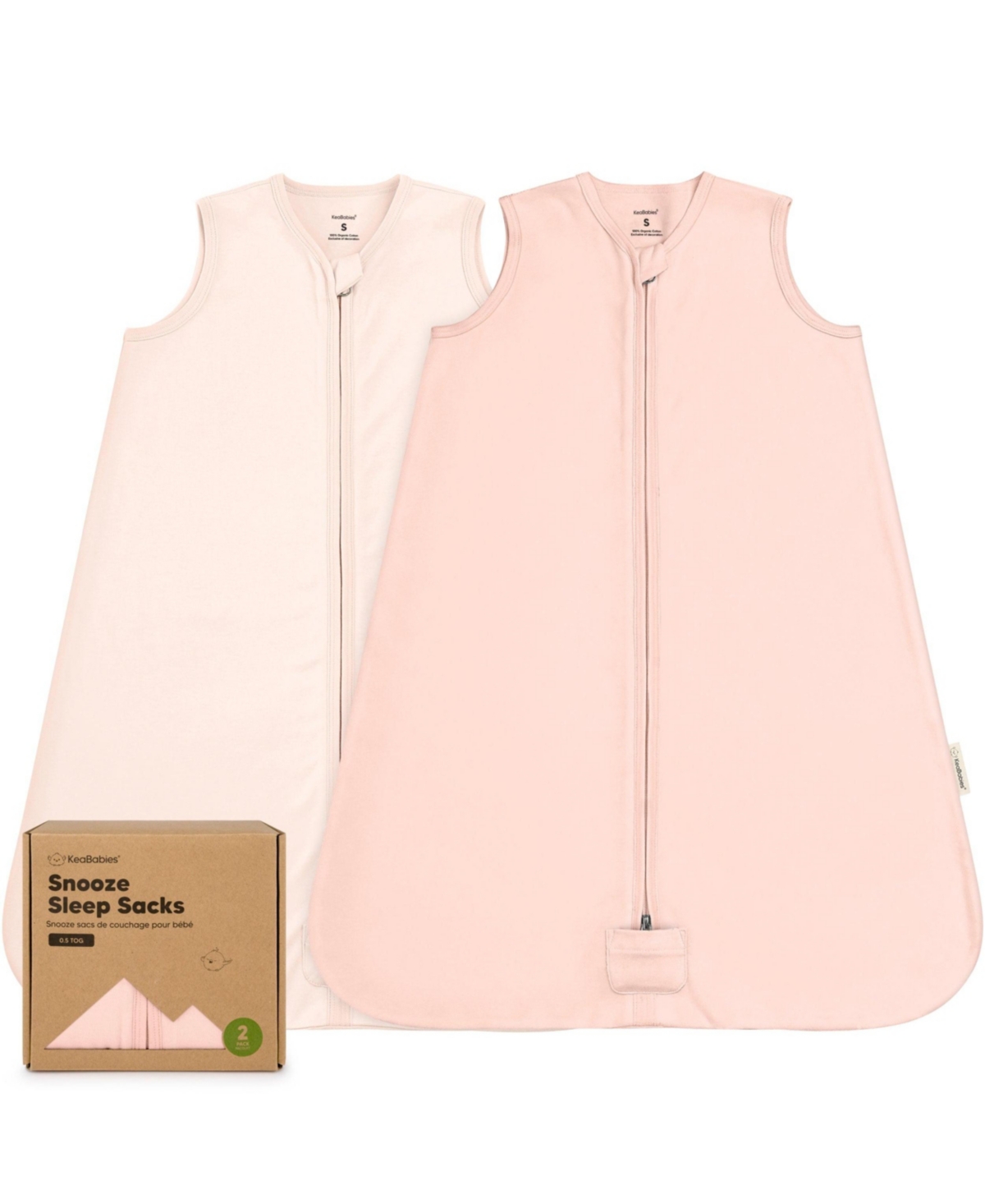 Click here for KeaBabies 2-Pack Snooze Baby Sleep Sacks  Cotton W... prices