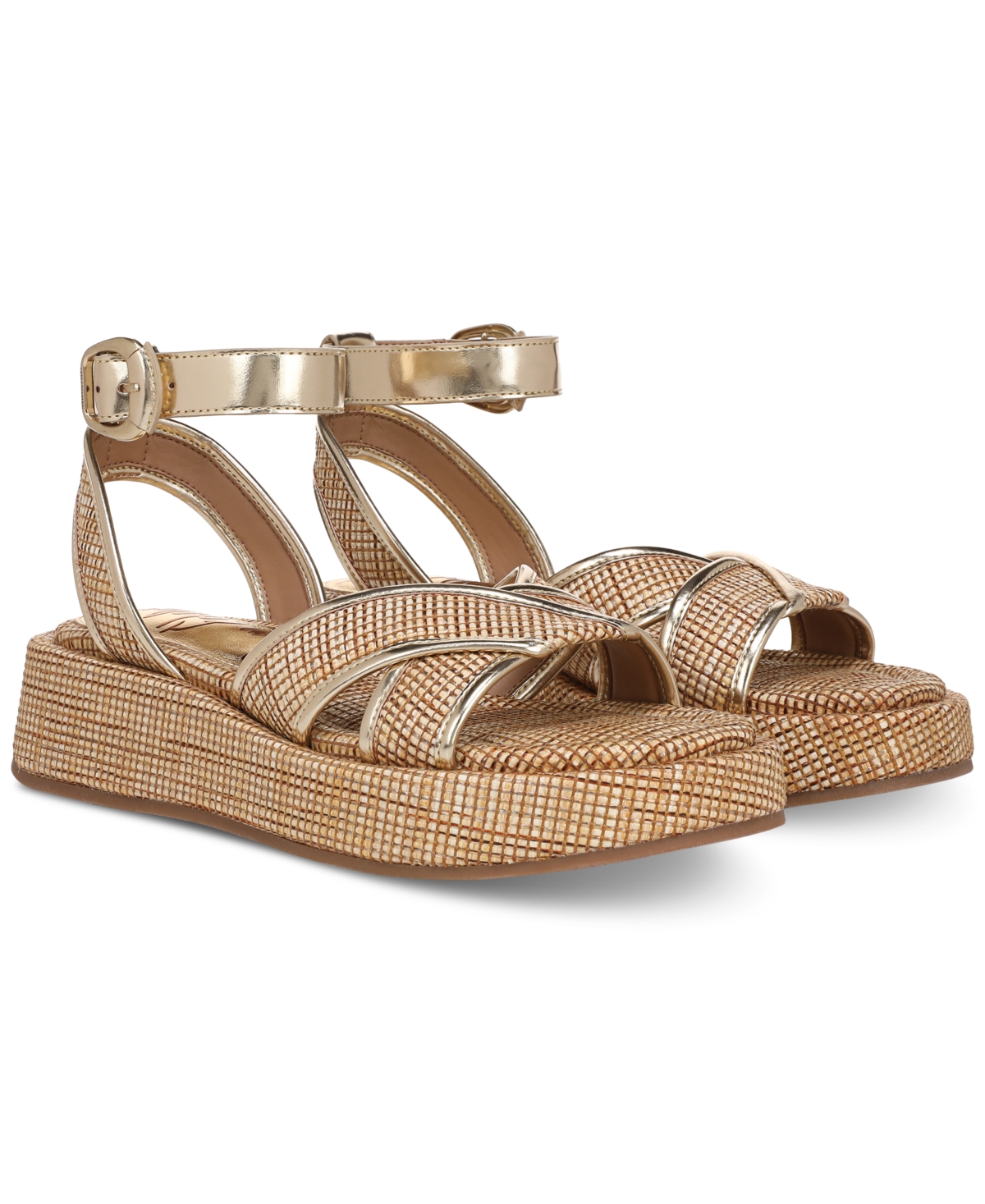 Click here for Sam Edelman Womens Nylie Strappy Flat Sandals - Sa... prices