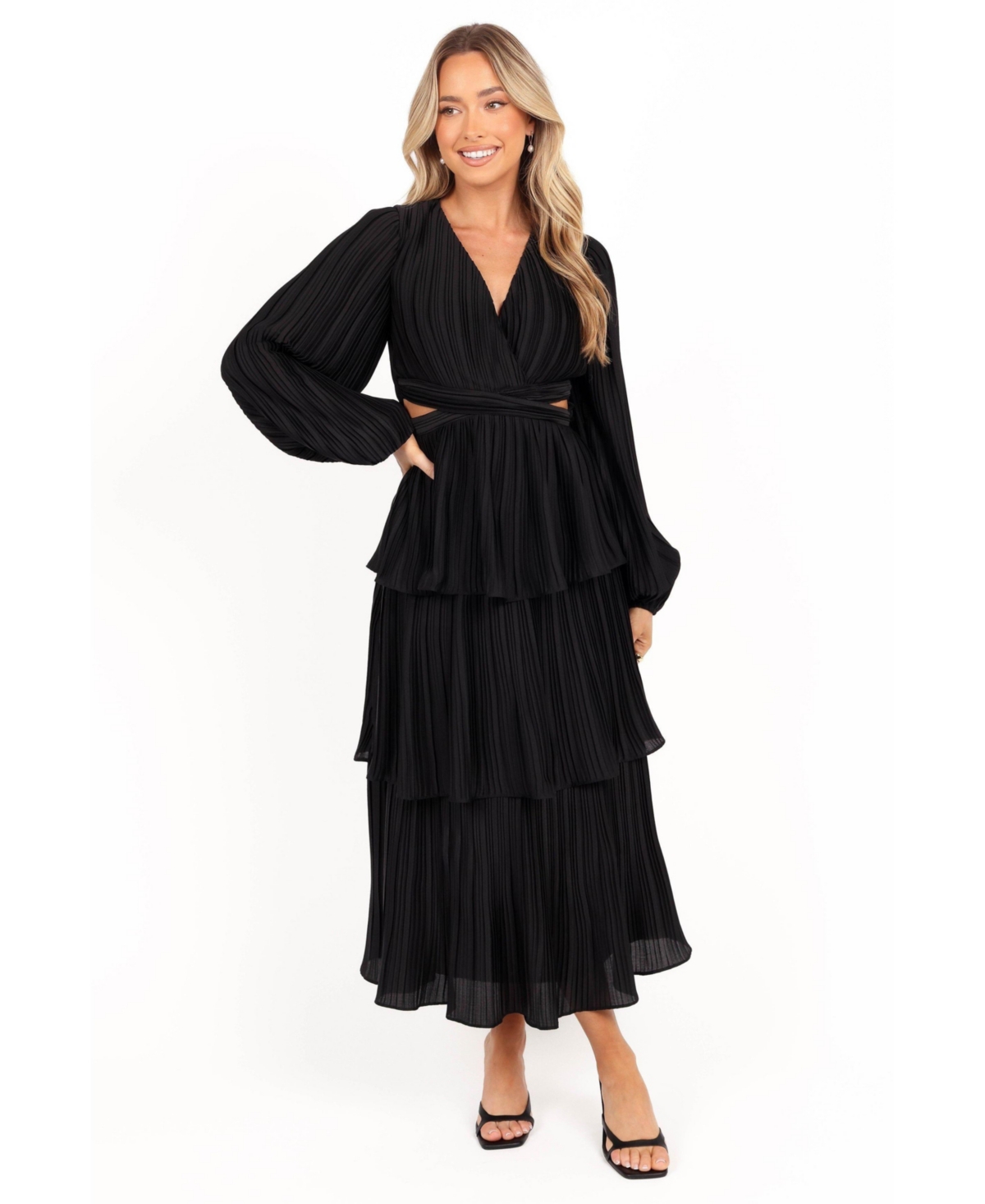 Click here for Petal and Pup Womens Pippa Long Sleeve Maxi Dress... prices