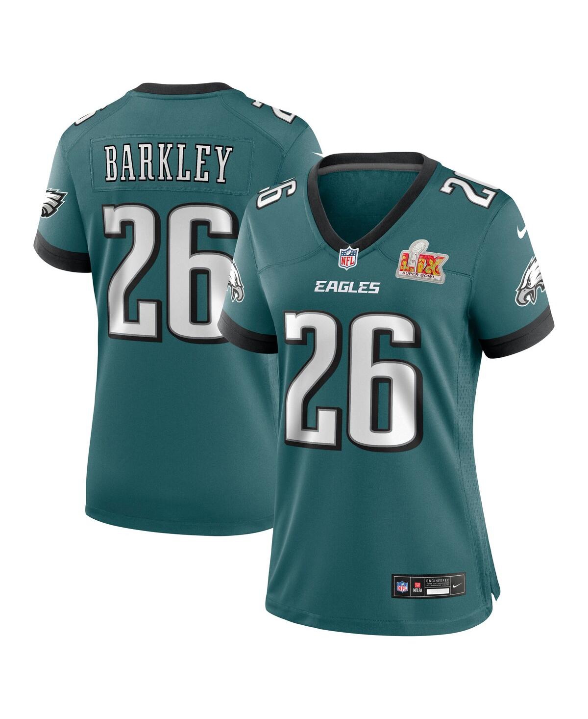Click here for Nike Womens Saquon Barkley Midnight Green Philadel... prices