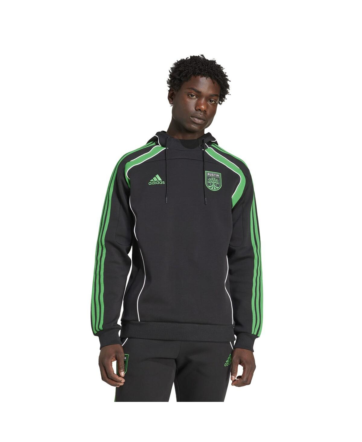 Click here for Adidas Mens Black Austin Fc 2025 Travel Pullover H... prices