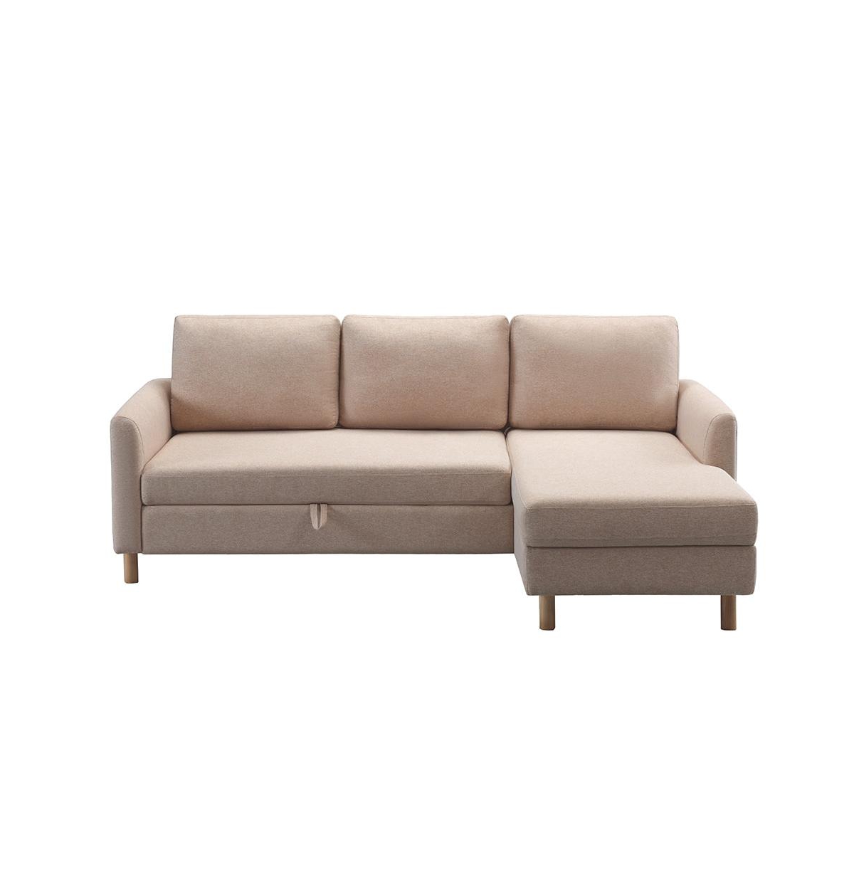 Click here for Adjustable L-Shaped Sofa Bed With Chaise Upholster... prices