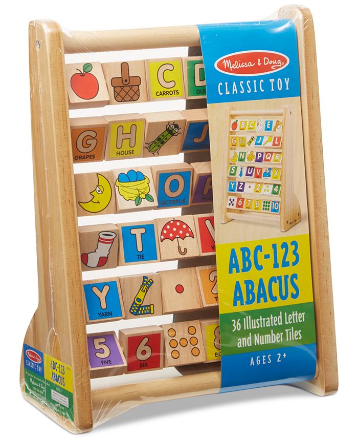 Melissa and Doug Kids' Alphabet Abacus - Macy's