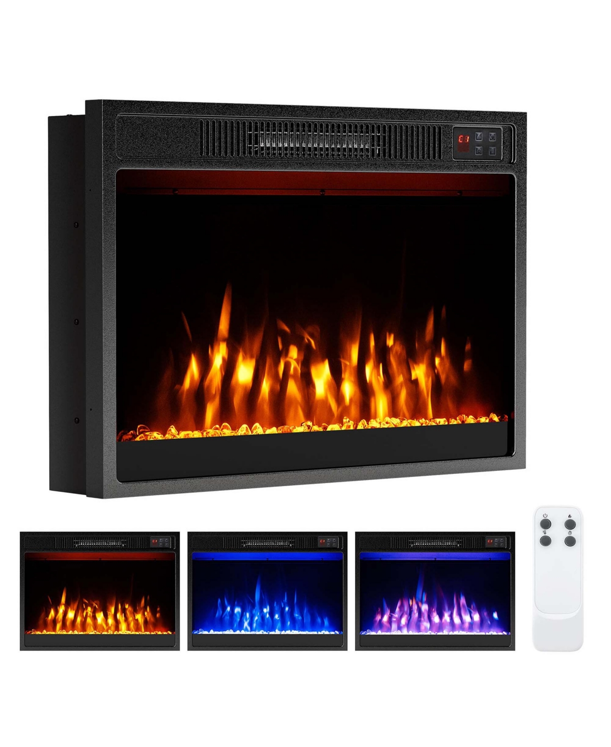 Click here for 23" 750 with 1500W 5000 Btu Electric Fireplac... prices