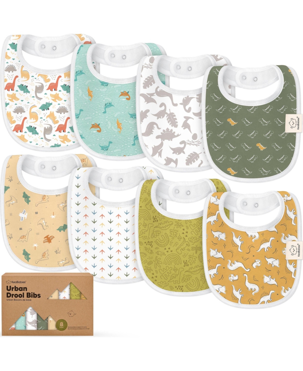 Click here for KeaBabies 8pk Baby Bibs for Boy  Baby Drool Bib fo... prices