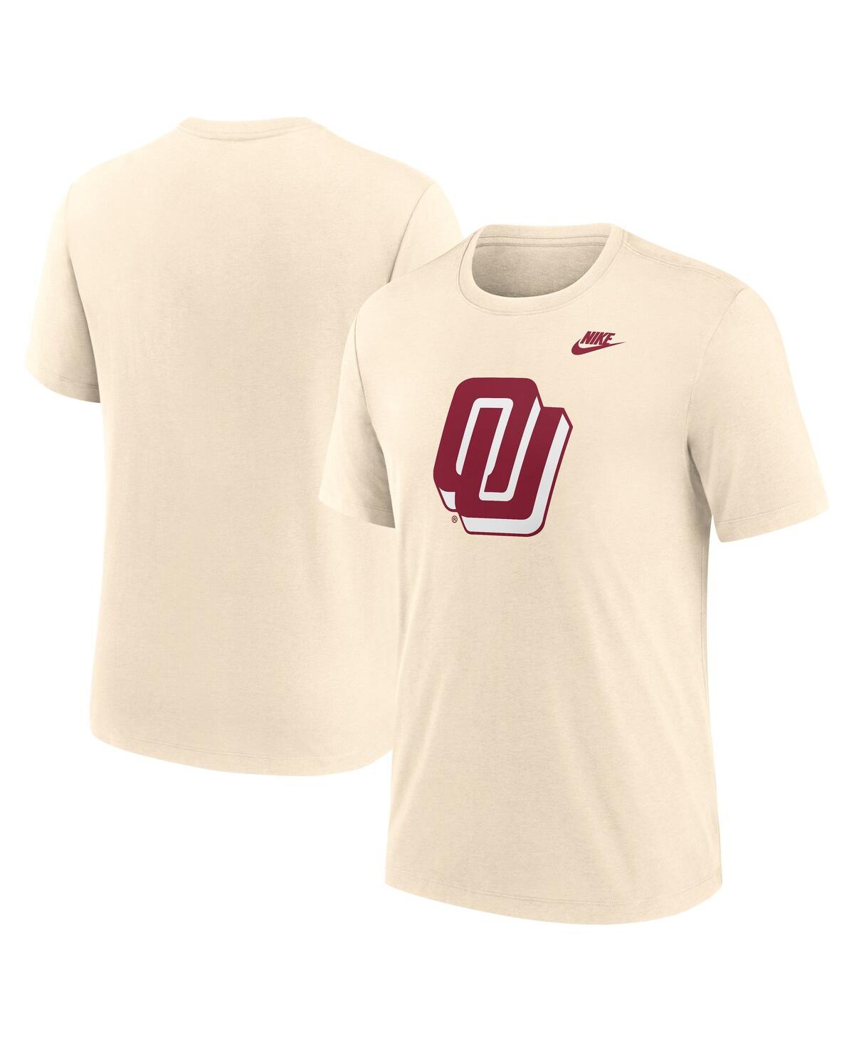 Click here for Nike Mens Cream Oklahoma Sooners Vault Logo Tri-Bl... prices