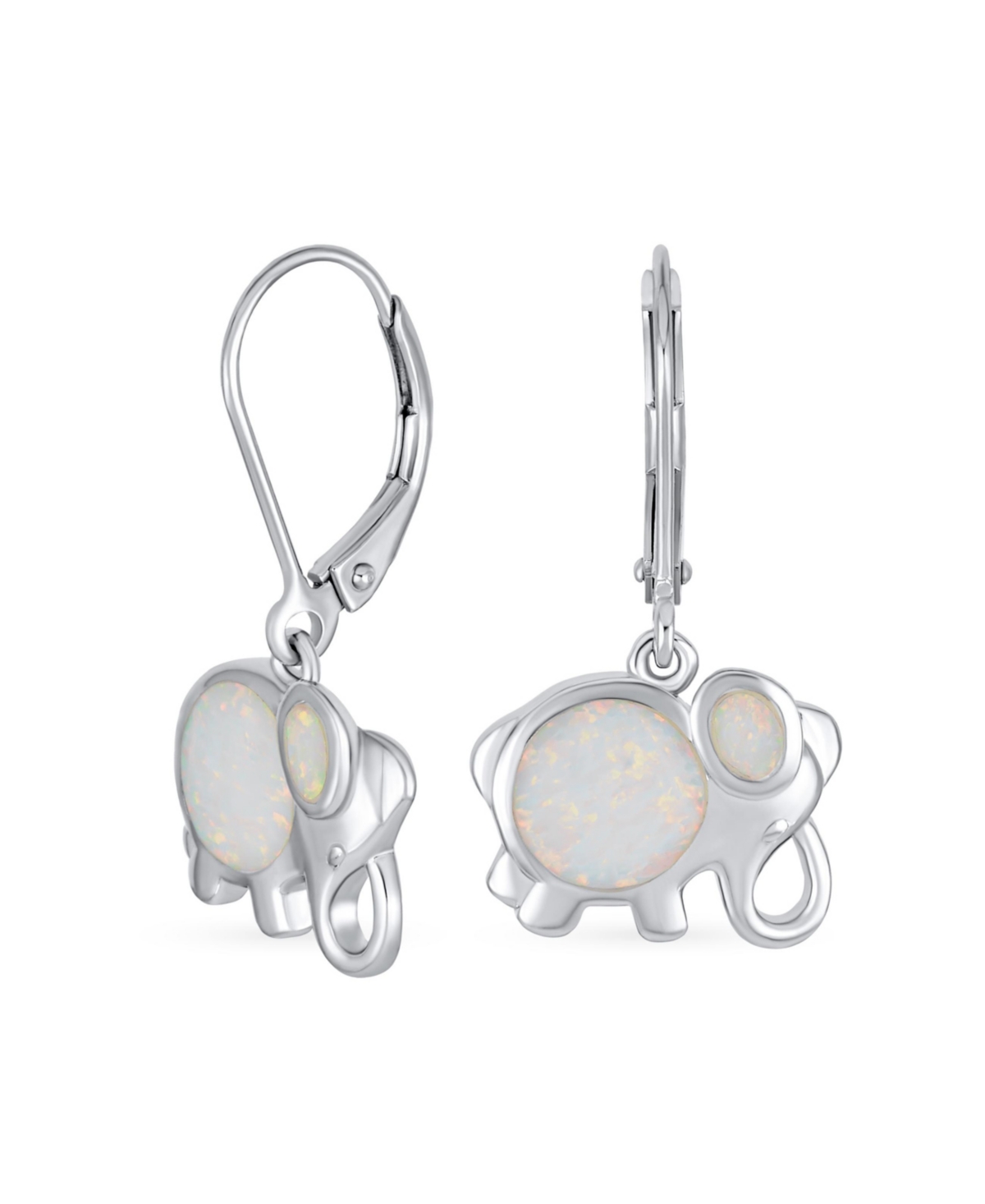 Click here for Bling Jewelry Lucky Elephant Dangle Earrings with... prices