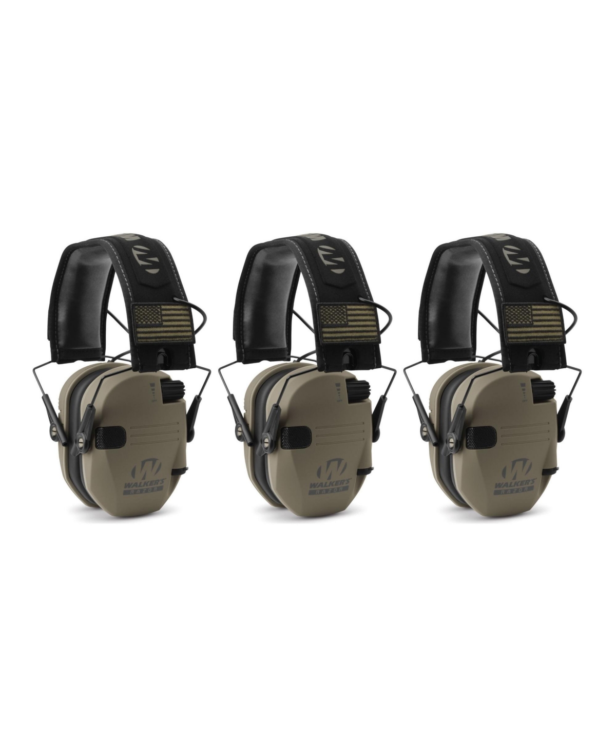 Click here for Walkers Razor Slim Electronic Shooting Muffs 3-Pac... prices