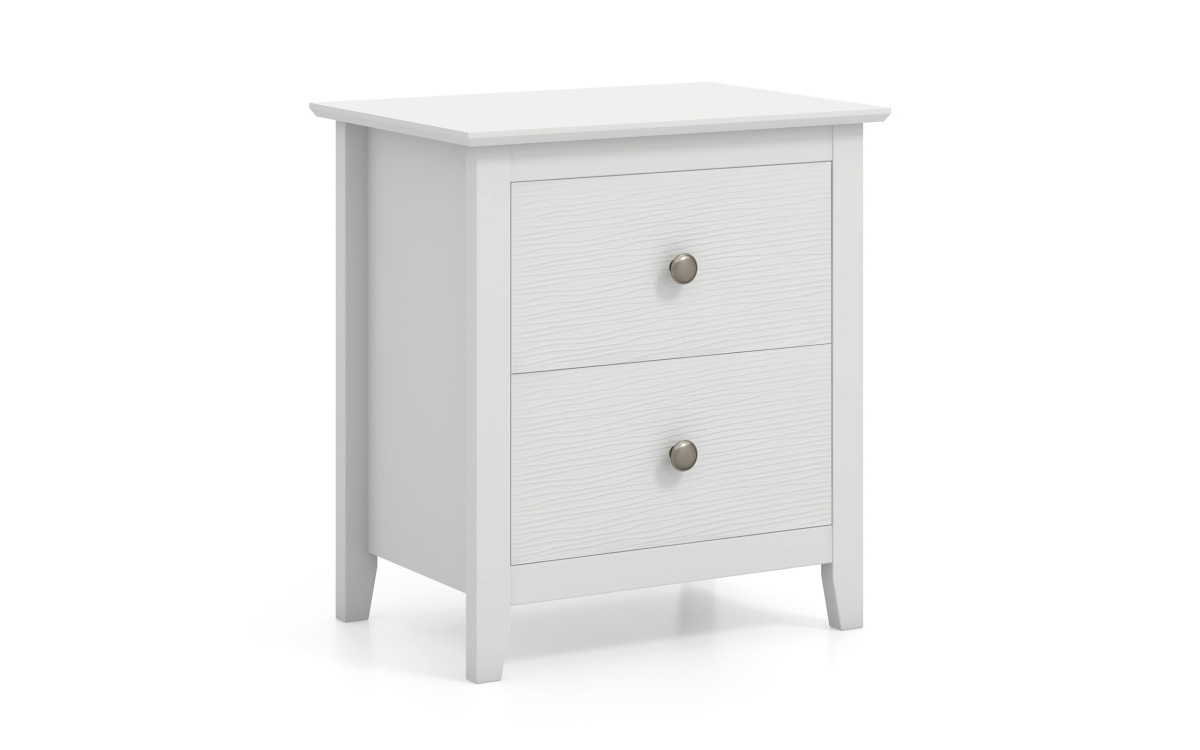 Click here for Modern Nightstand with 2 Drawers Compact Design fo... prices