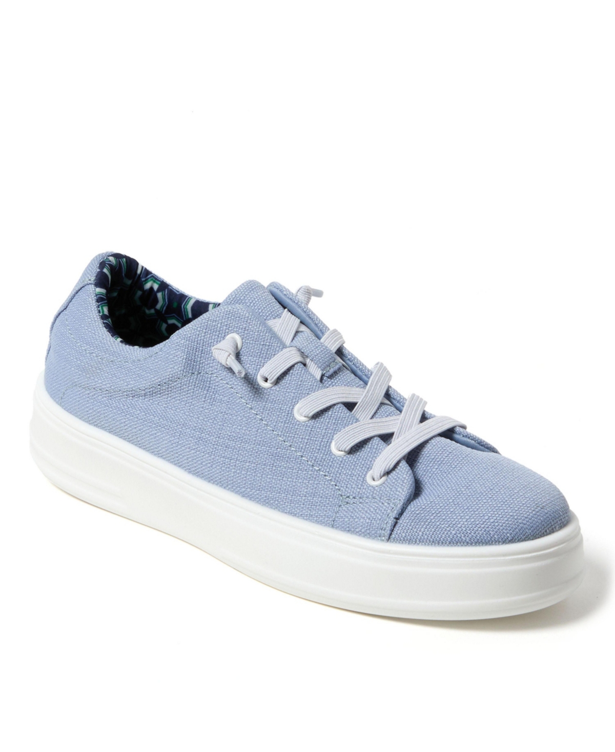 Click here for Dearfoams Womens Mabel Woven Slip On Sneaker - Eve... prices