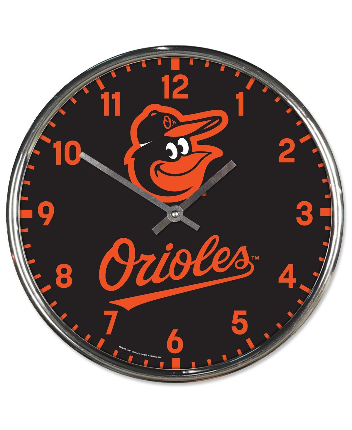 Click here for Wincraft Baltimore Orioles Chrome Wall Clock prices