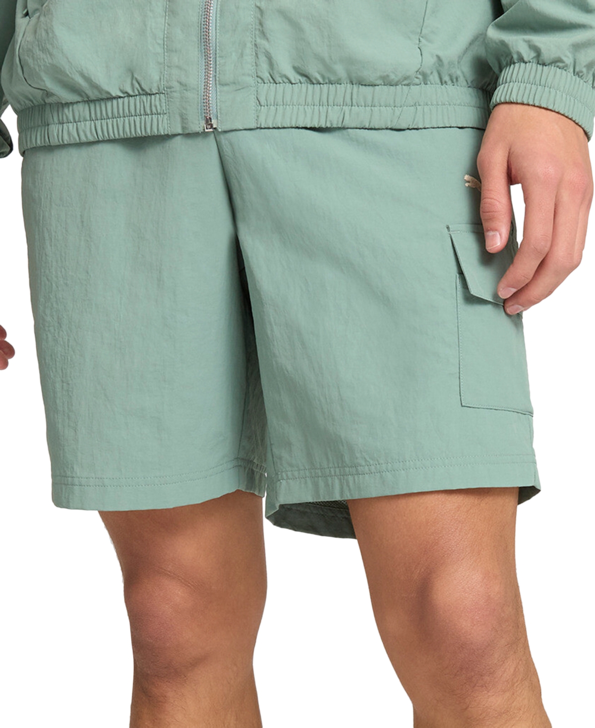 Click here for Puma Mens Woven Cargo Shorts - Green Moon prices