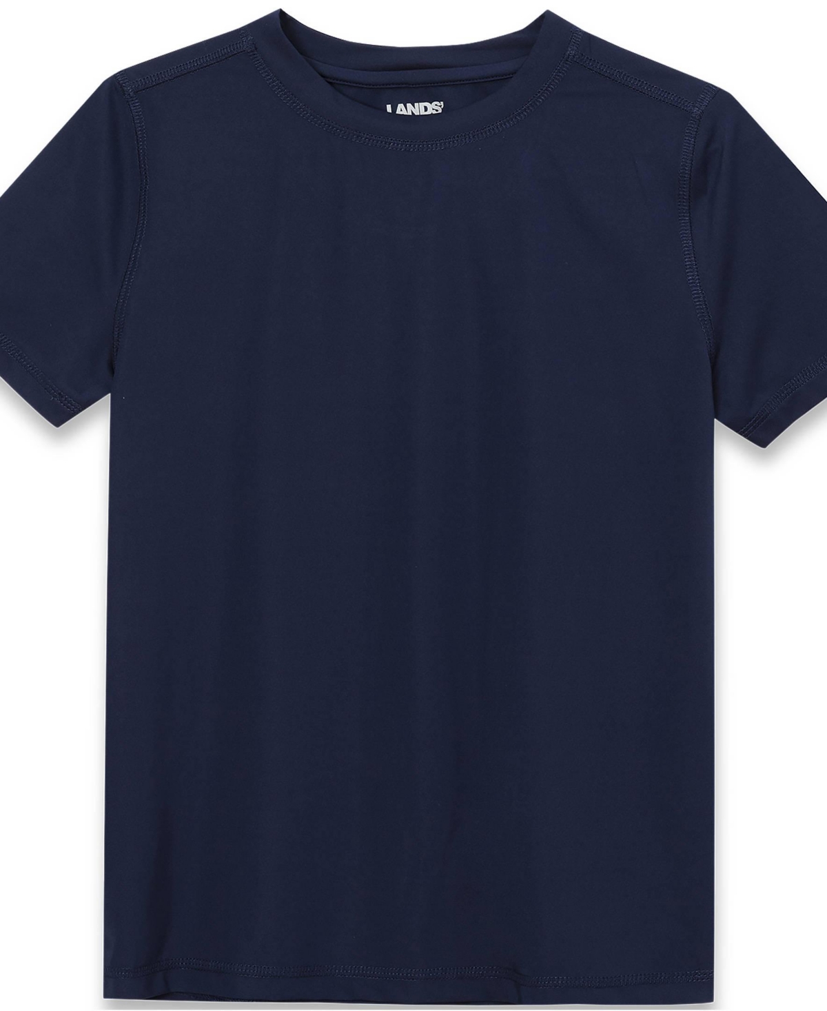 Click here for Lands End Boys Active Performance Tee - Deep sea n... prices