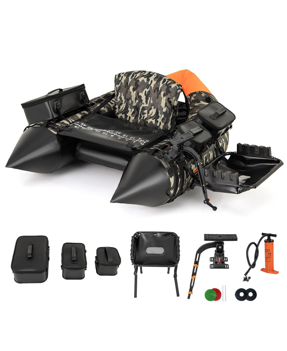 Click here for Portable Fishing Boat with 3 Detachable Storage Bo... prices