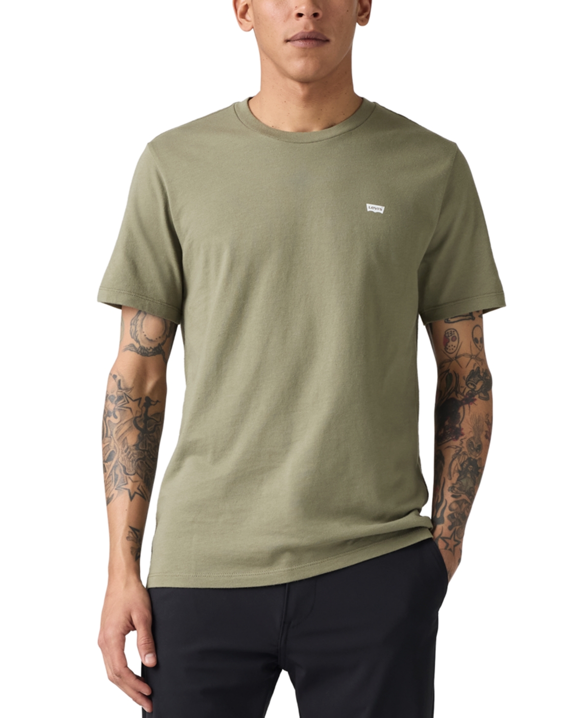 Click here for Levis Mens Straight-Fit Quick-Dry Tech T-Shirt - L... prices