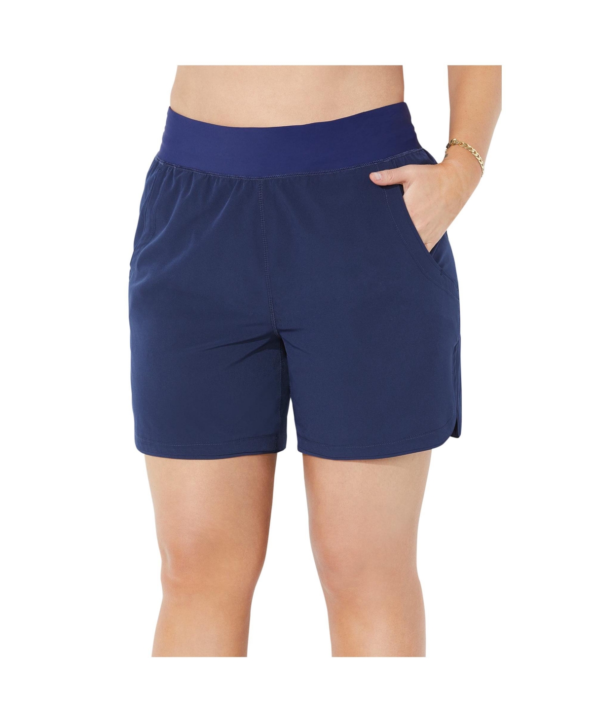 Click here for Swimsuits for All Womens Quick-Dry Swim Short - Na... prices