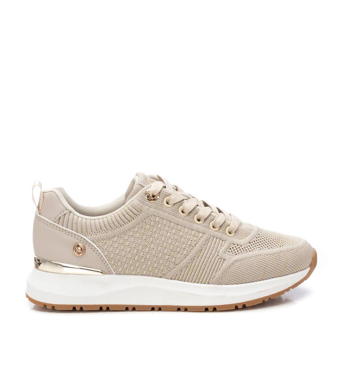 Click here for Xti Womens Casual Sneakers - Beige prices