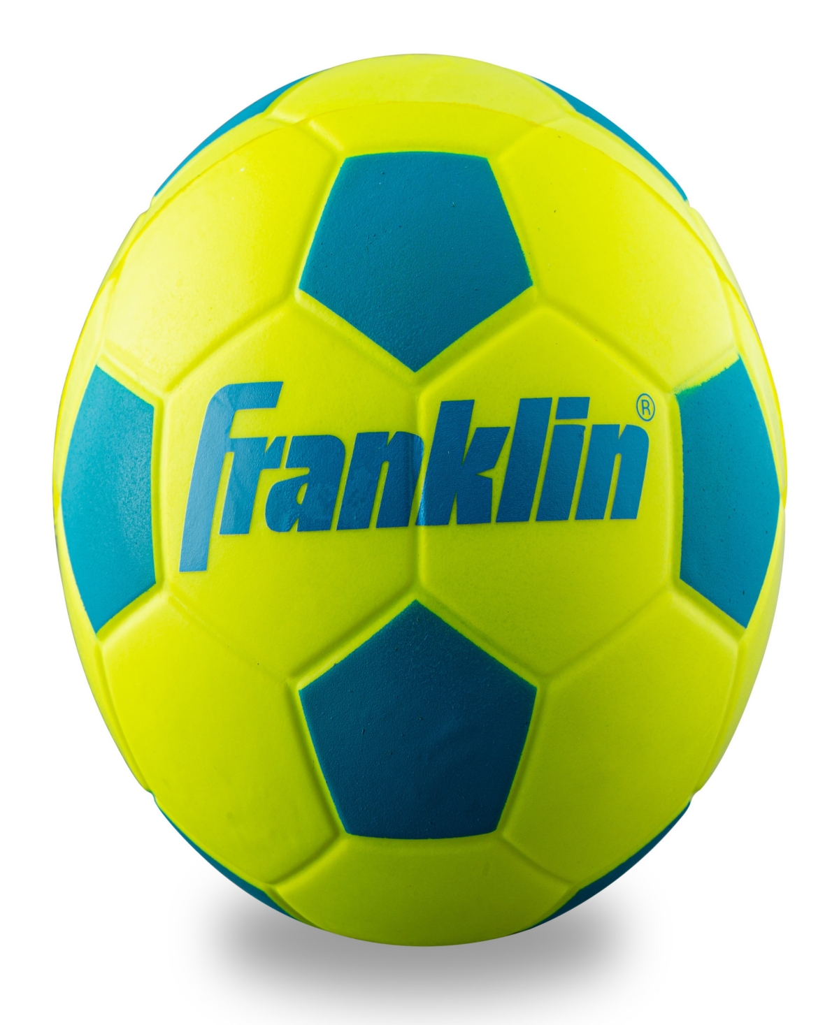 Click here for Franklin Sports Foam Soccer Ball - Yellow/Blue prices
