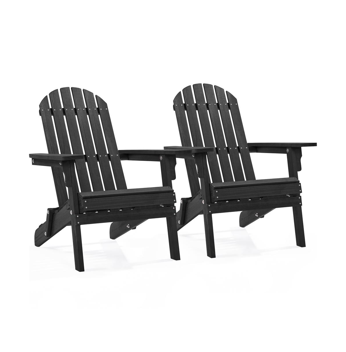 Click here for Yaheetech 2-piece Solid Wood Folding Adirondack Ch... prices