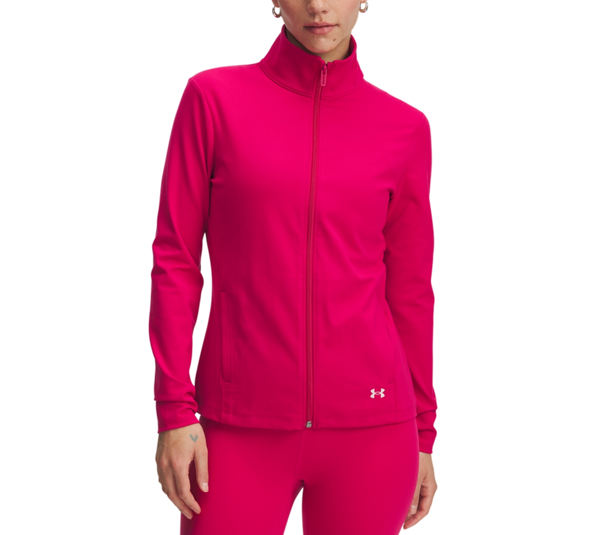 Click here for Under Armour Womens Motion Zippered Mock-Neck Jack... prices