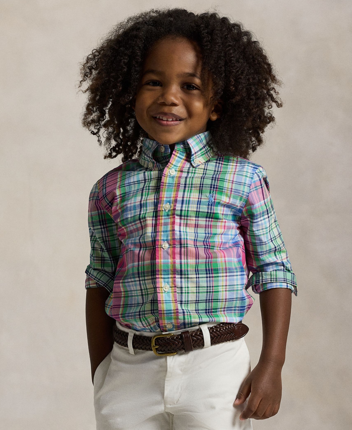 Click here for Polo Ralph Lauren Toddler and Little Boys Plaid Co... prices