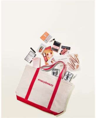 FREE 11-Pc. Macy's Beauty tote bag + beauty samples with any $150 ...