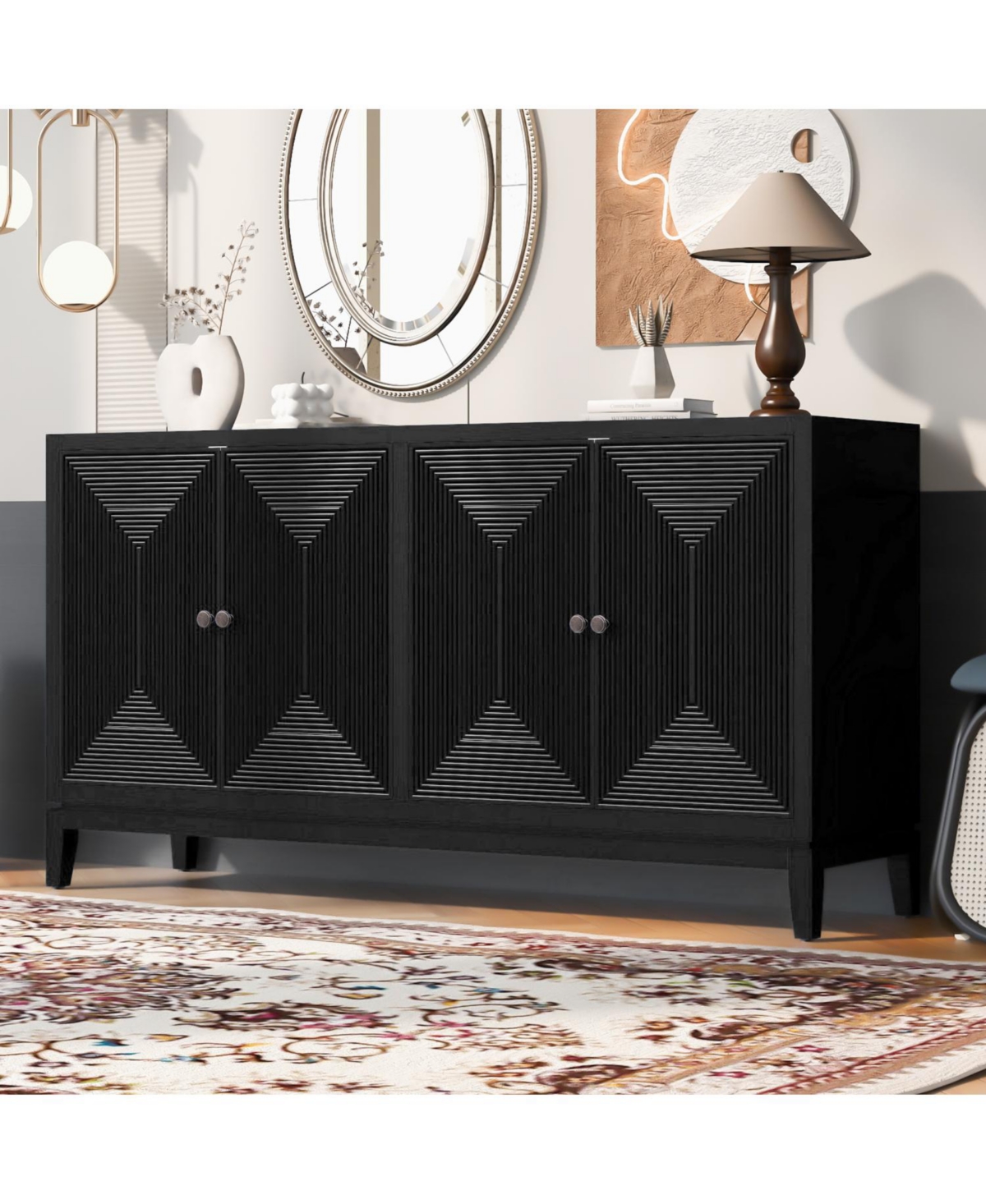 Click here for Streamdale Sleek Storage Cabinet Sideboard Buffet... prices