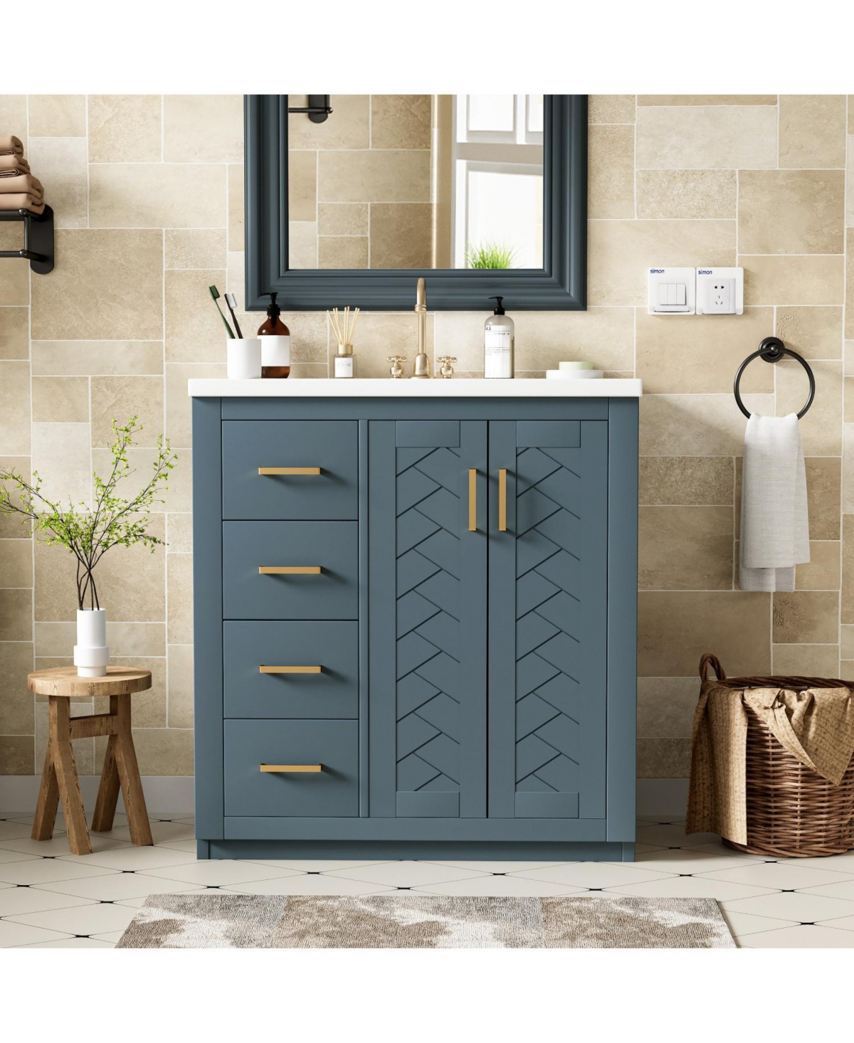 Click here for Streamdale 30" Freestanding Bathroom Vanity w... prices