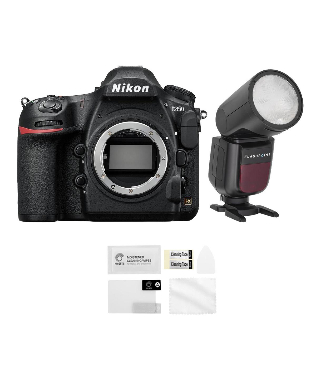 Click here for Nikon D850 Dslr Camera - With Flashpoint Zoom Li-o... prices