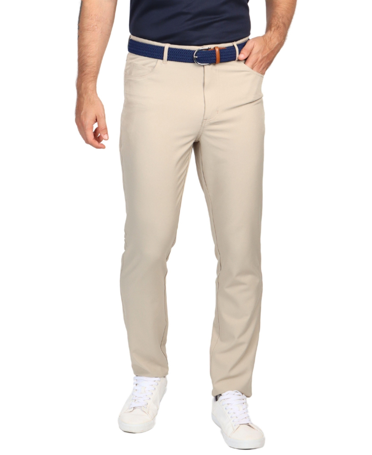 Click here for Tailorbyrd Mens Five Pocket Performance Pants - Kh... prices