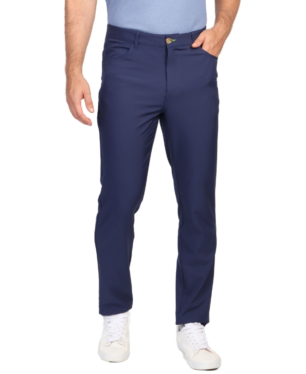 Click here for Tailorbyrd Mens Five Pocket Performance Pants - Na... prices