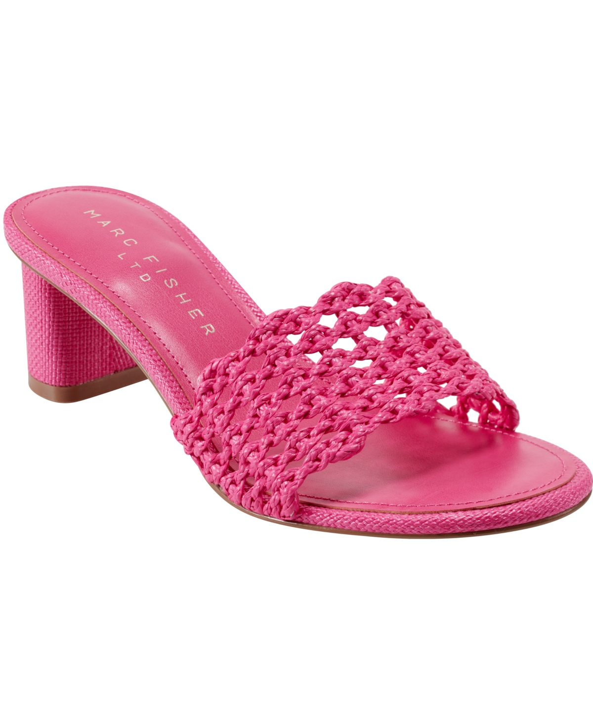 Click here for Marc Fisher Ltd Womens Jazmine Woven Slip-On Sanda... prices