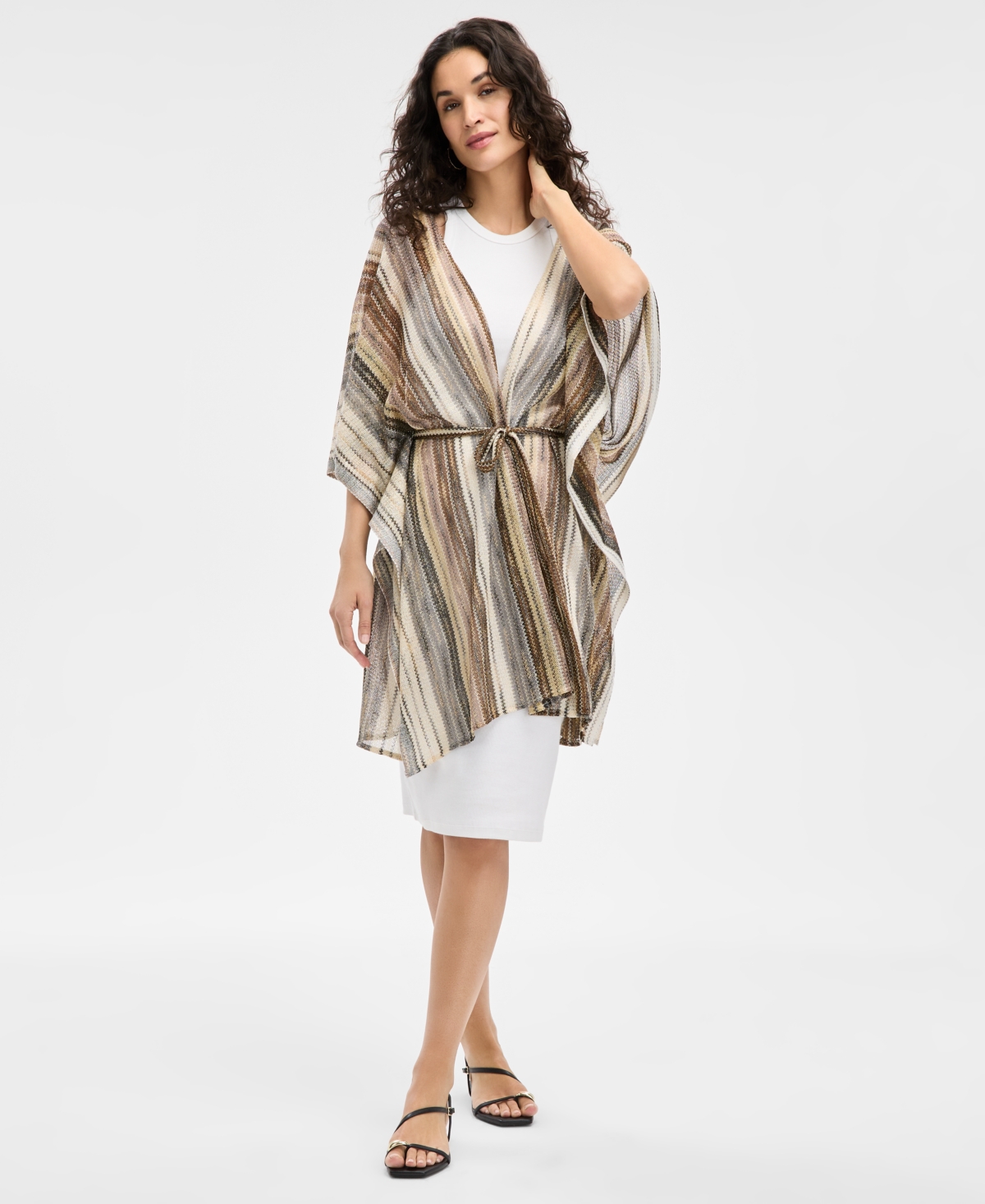 Click here for I.n.c. International Concepts Striped Zig Zag Cove... prices