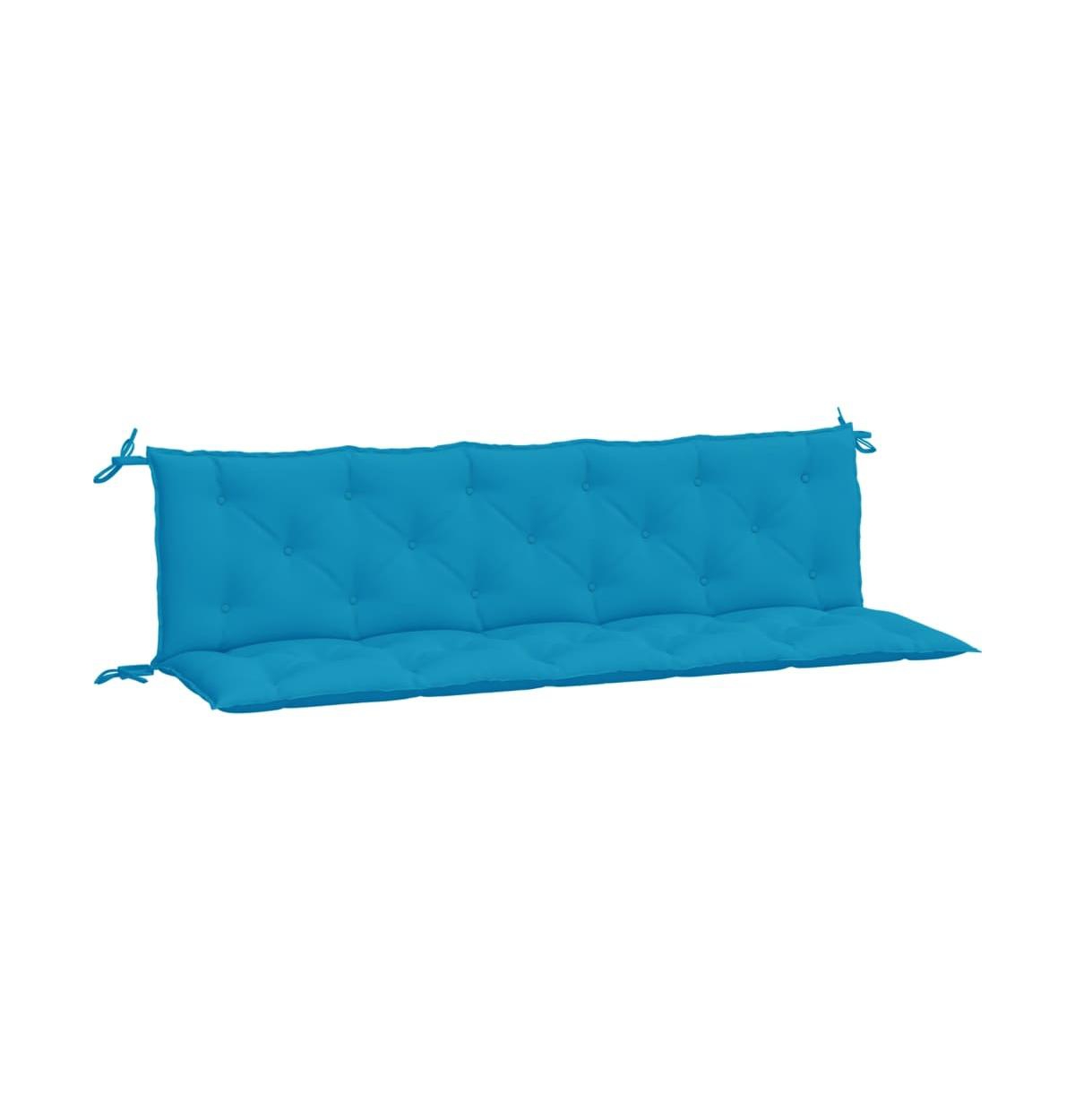 Click here for Garden Bench Cushions 2 pcs Light Blue 70.9x19.7x2... prices