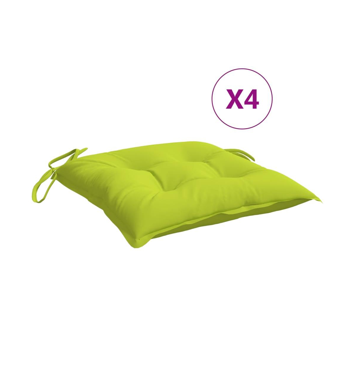Click here for Pallet Cushions 4 pcs Bright Green 19.7x19.7x2.8 O... prices