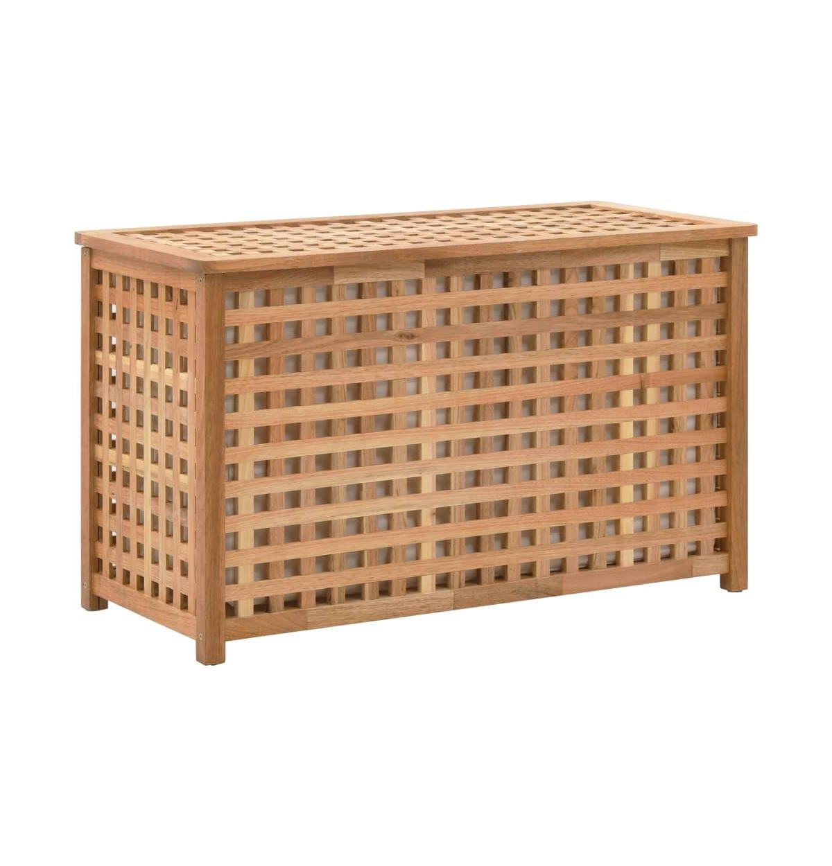 Click here for Laundry Chest 30.5x14.8x18.3 Solid Wood Walnut prices
