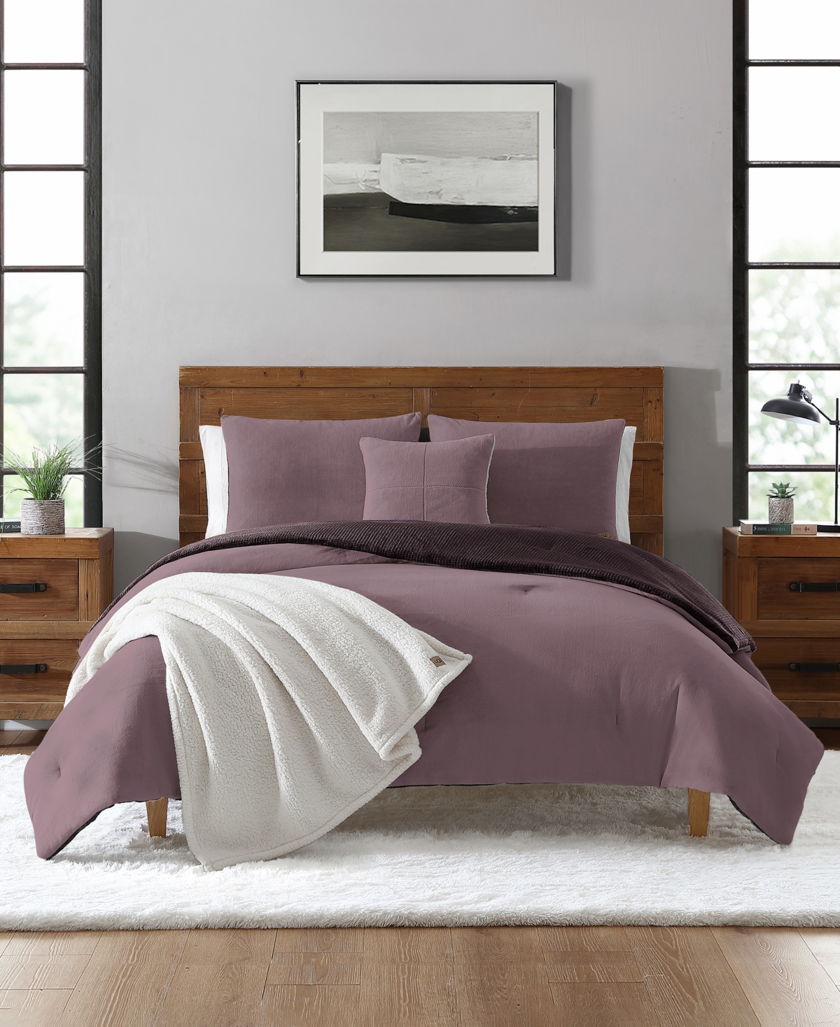 Click here for Ugg Brody Reversible 5-Pc. Comforter Set  Full/Que... prices