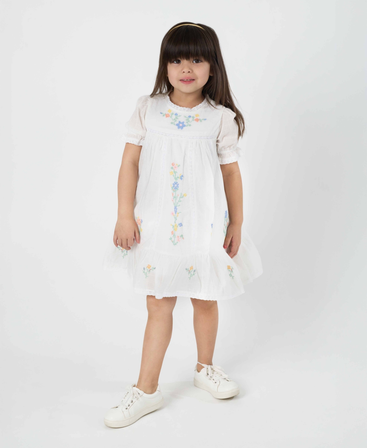 Click here for Rare Editions Little and Toddler Girls Cross Stitc... prices
