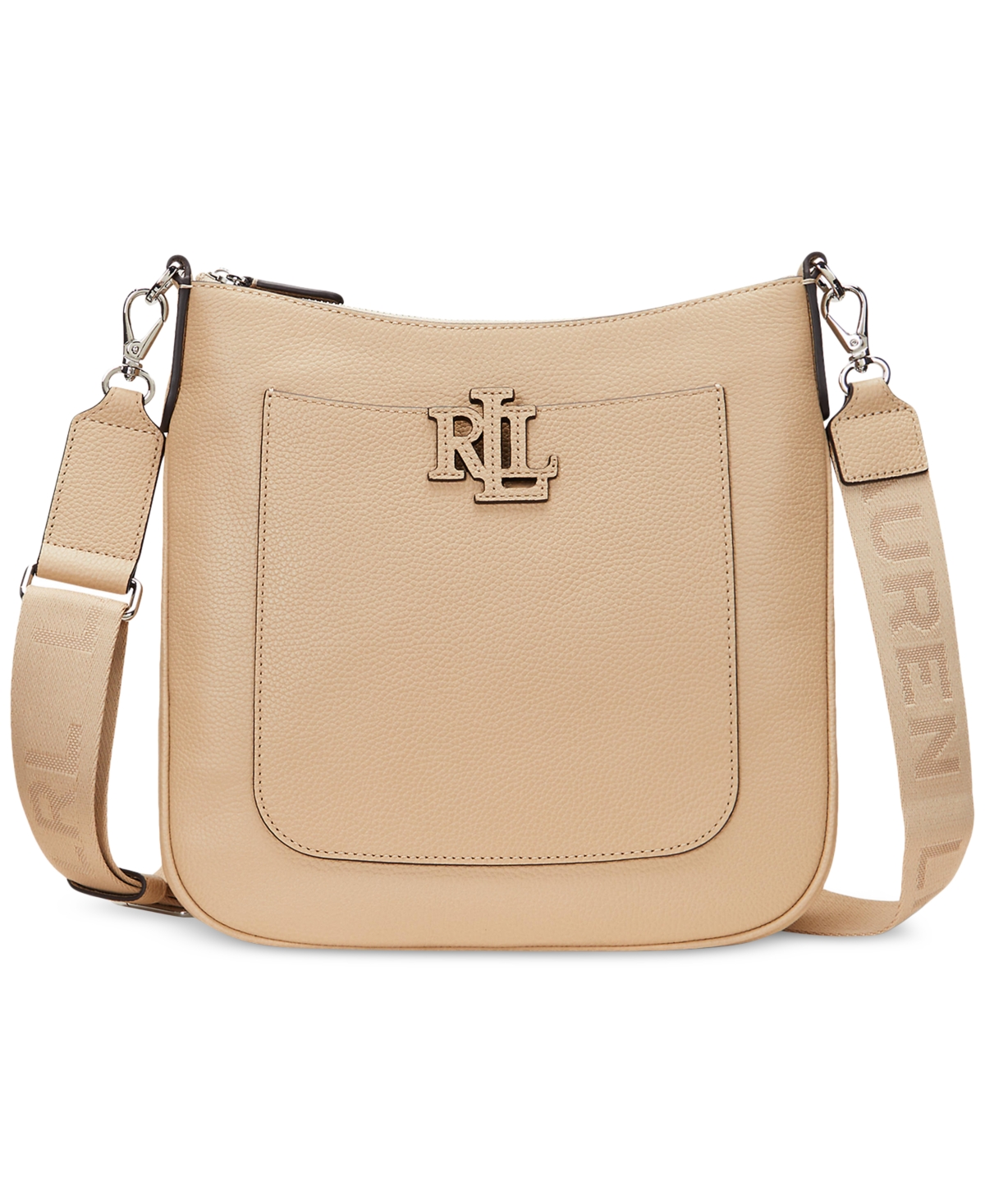 Click here for Lauren Ralph Lauren Cameryn Pebbled Leather Small... prices
