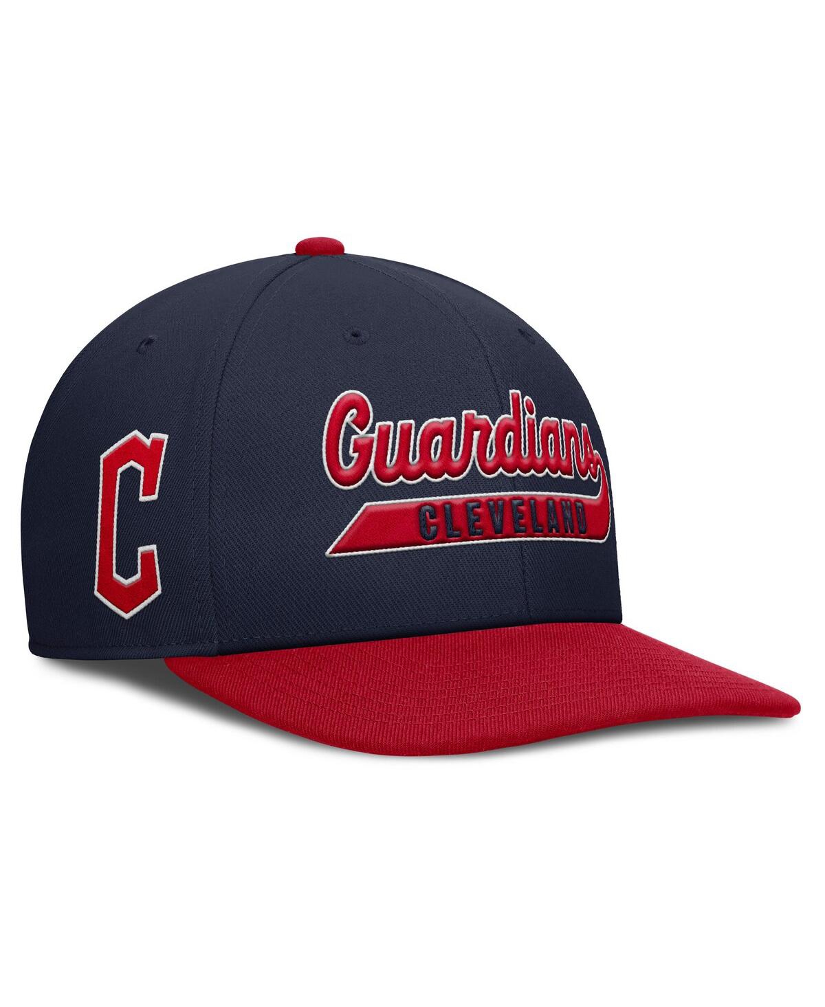 Click here for Nike Mens Navy/Red Cleveland Guardians Pro Perform... prices