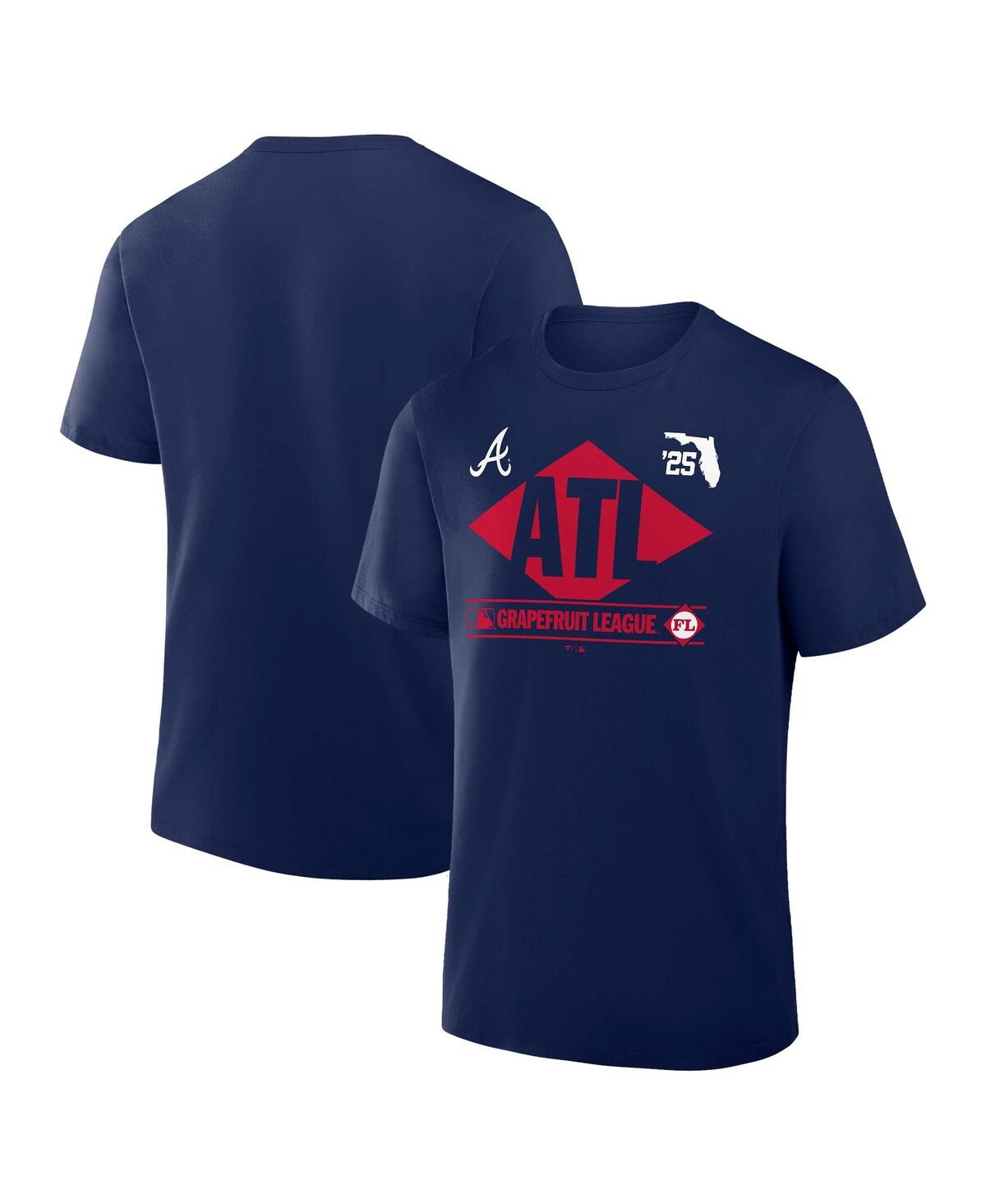Click here for Fanatics Mens Navy Atlanta Braves 2025 Spring Trai... prices
