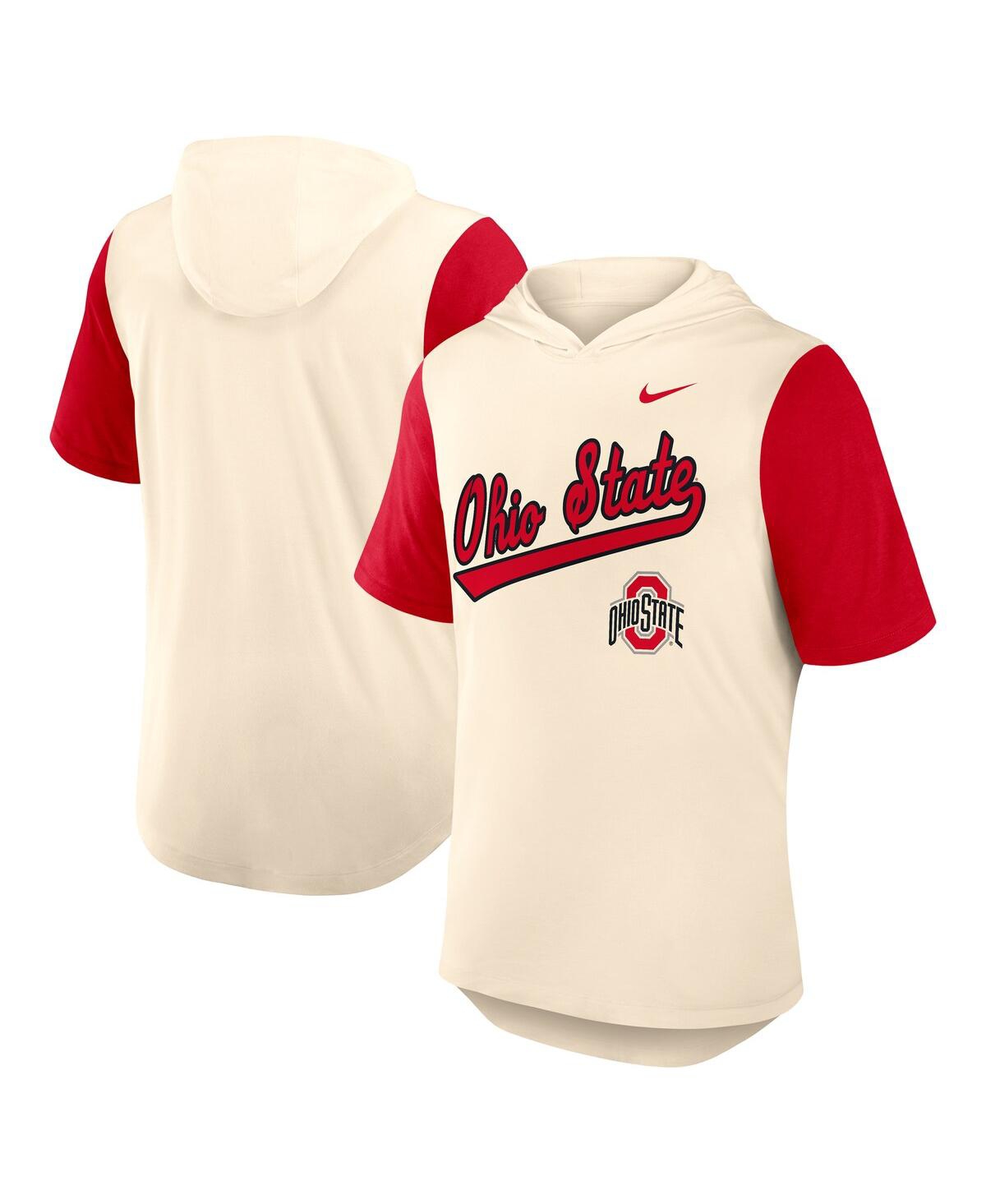 Click here for Nike Mens Natural/Scarlet Ohio State Buckeyes Base... prices