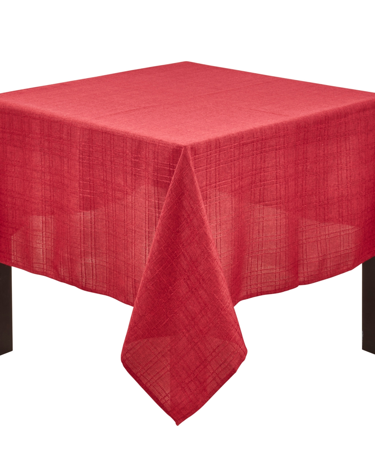 Click here for Saro Lifestyle Refined Stitched Plaid Tablecloth... prices