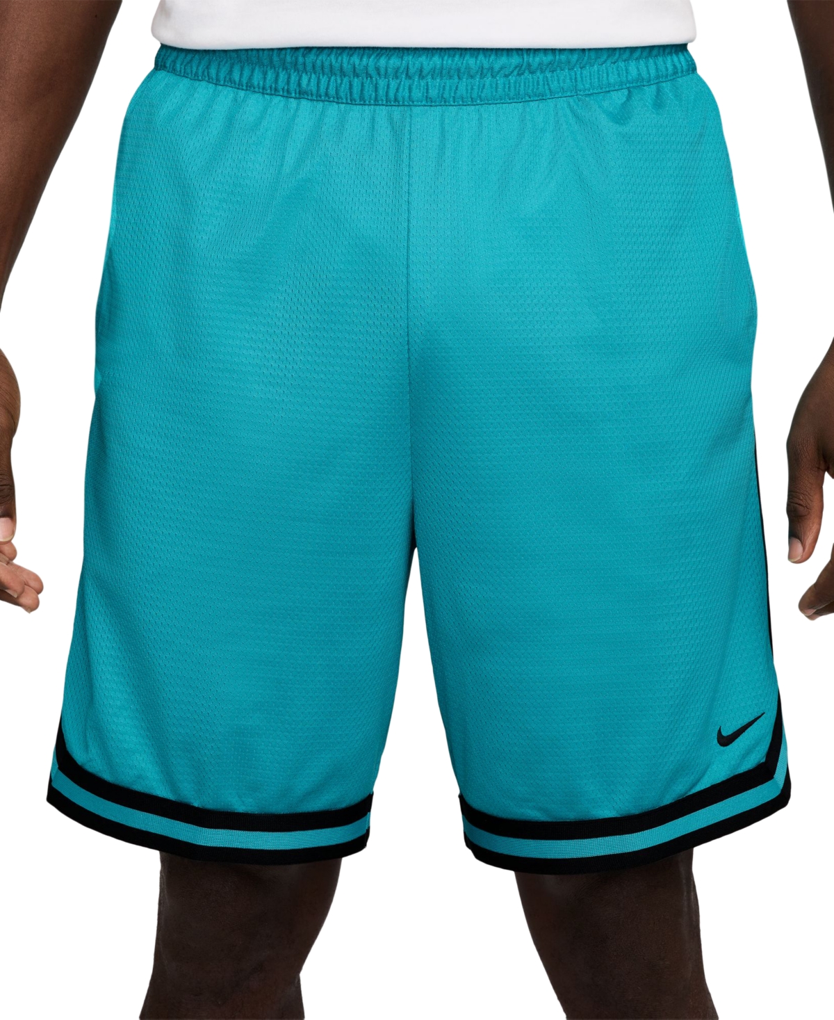 Nike Mens Dna Dri-fit 8 Basketball Shorts - Dusty Cactus/black/black