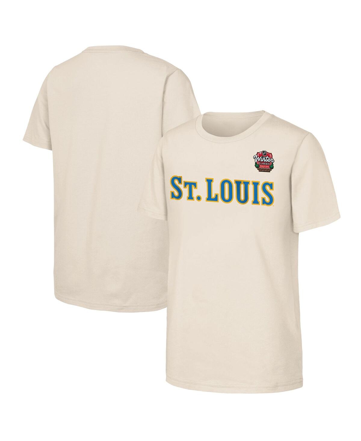 Click here for Outerstuff Big Boys and Girls Tan St. Louis Blues... prices