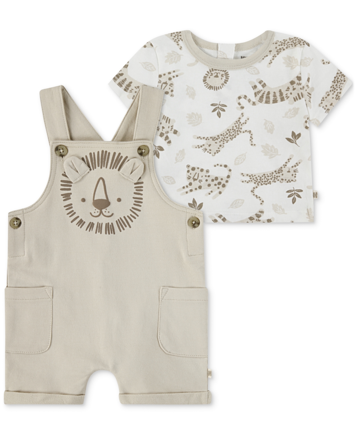 Click here for Huggies Baby Boys 2-Pc. Printed Tee & Shortalls Se... prices