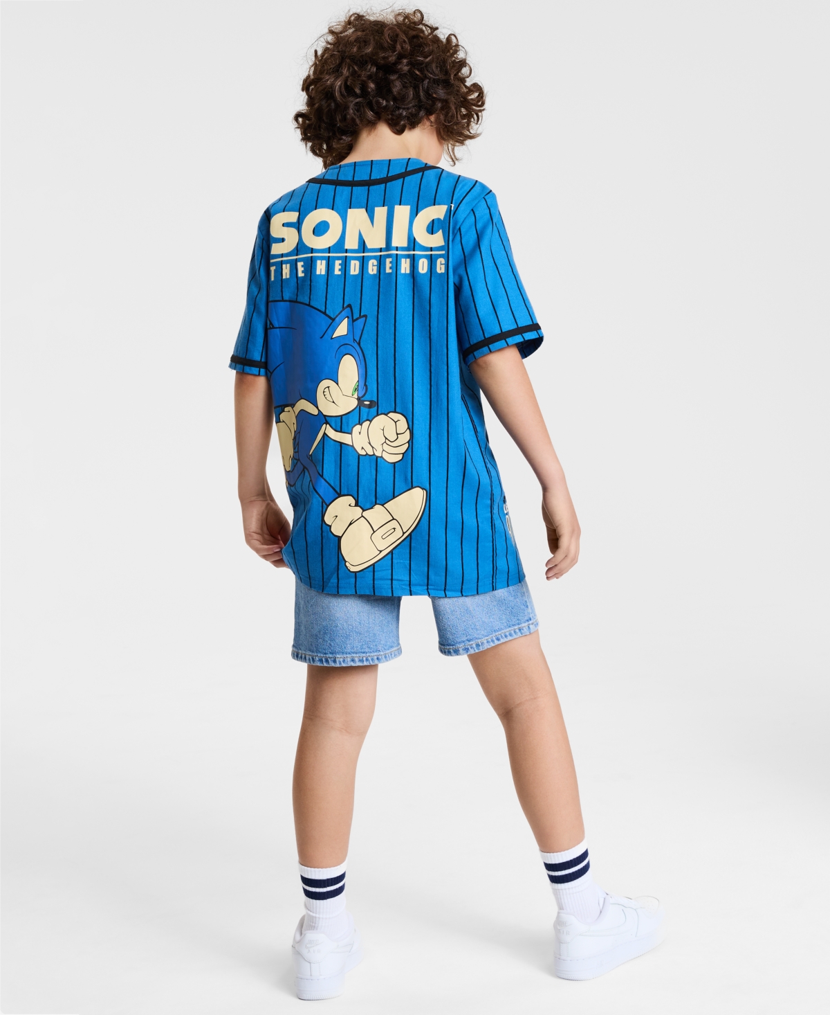 Click here for Sonic Little & Big Boys Lets Roll Baseball Jersey... prices