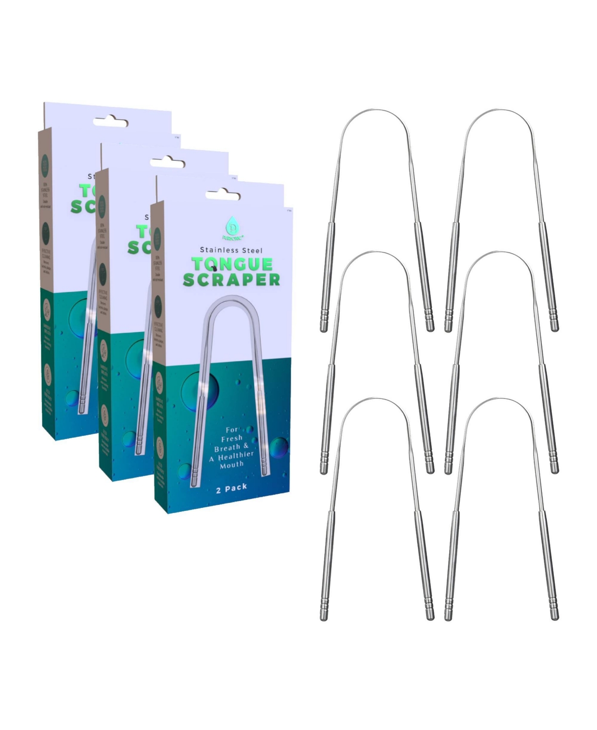 Click here for Stainless Steel Tongue Scraper – For Fresh... prices