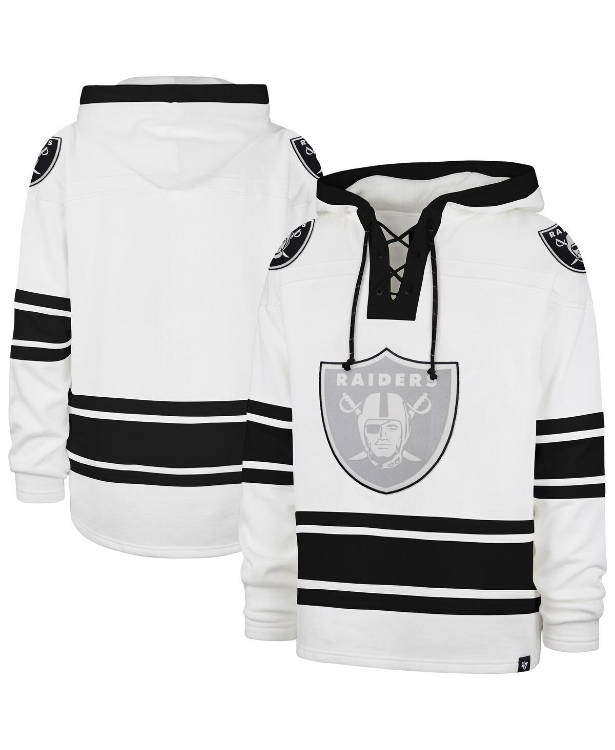 Click here for 47 Brand Mens White Las Vegas Raiders After Image... prices