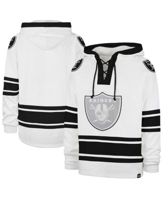 '47 Brand Men's White Las Vegas Raiders After Image Superior Lacer with ...